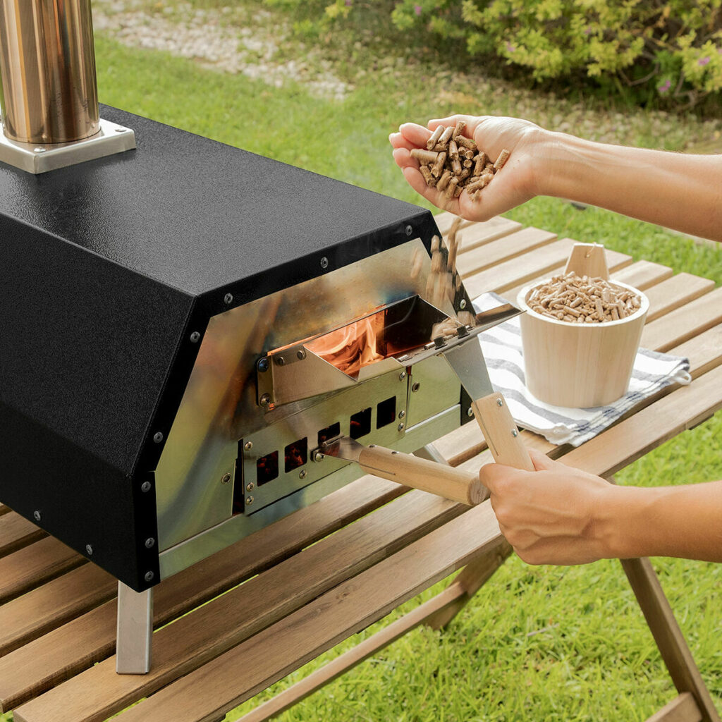 Peč za pico na pelete z dodatki Pizzahven InnovaGoods - INNOVASHOP